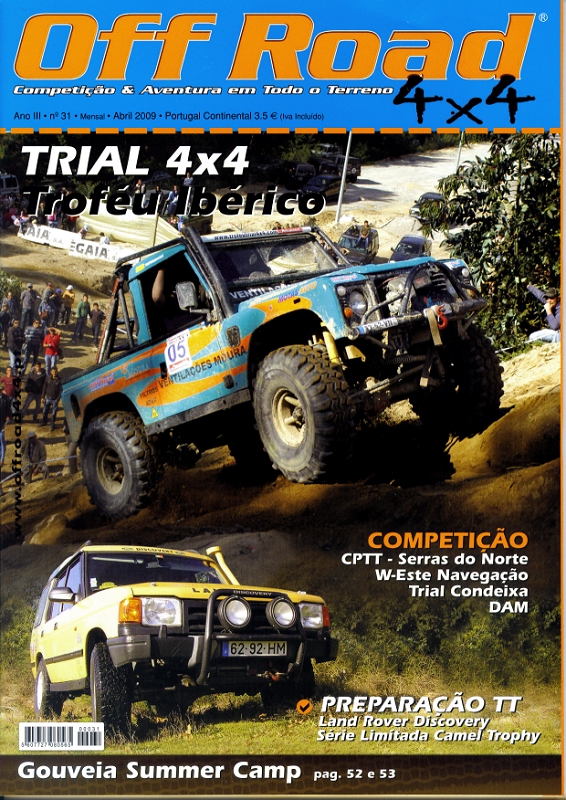 Off Road 4x4 - #31 - Abr-2009 - Camel Trophy Portugal